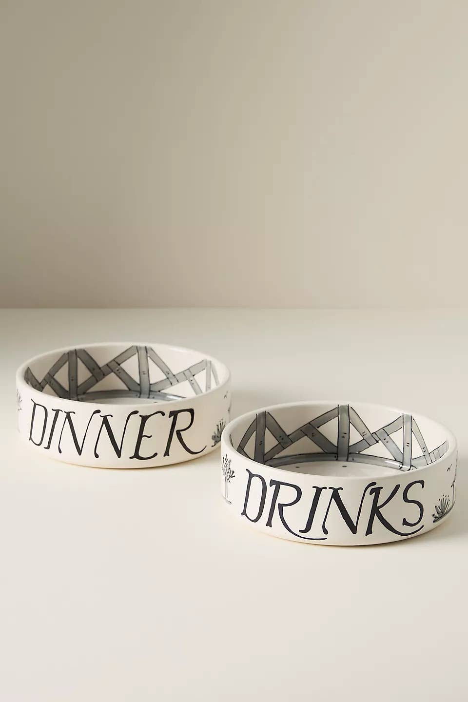 The Anthropologie Pet Bowl Set Guests Can't Stop Noticing - PetHelpful