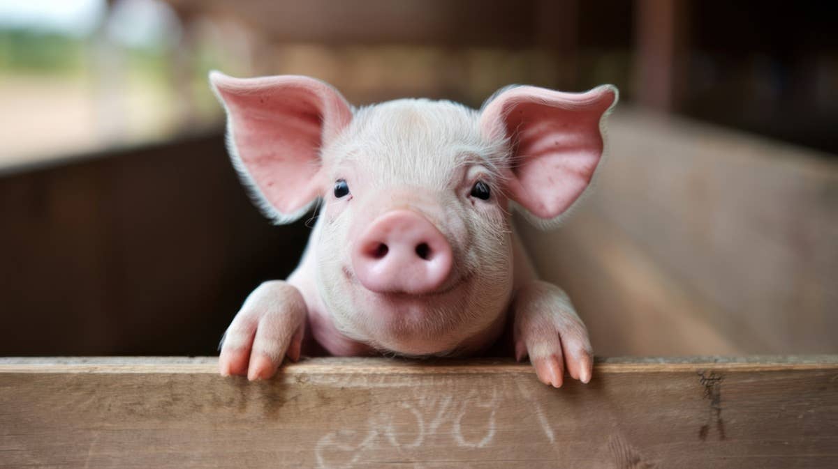 Rescued Piglet’s Friendship With Senior Pit Bull Is Warming Hearts ...