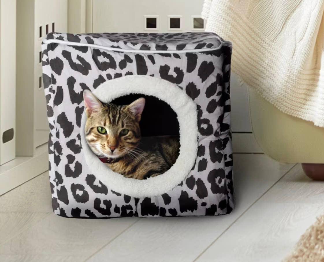 Target Enclosed Cat Hideout Gives Cats a Cozy Private Space - PetHelpful
