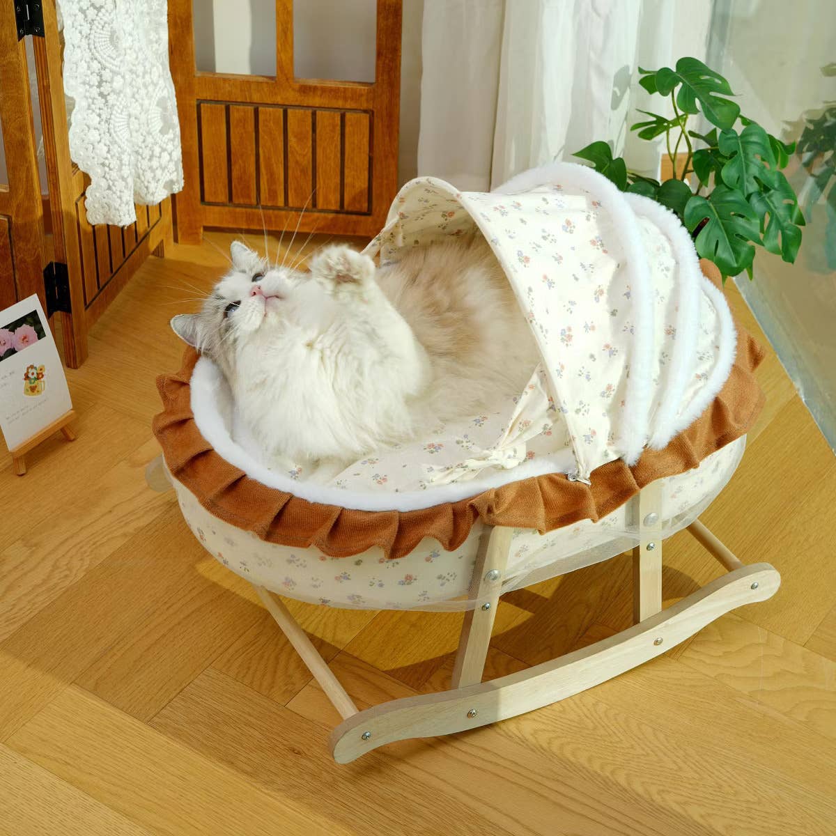 Target Shoppers Are Obsessed With This Cozy Rocking Cat Bed - PetHelpful