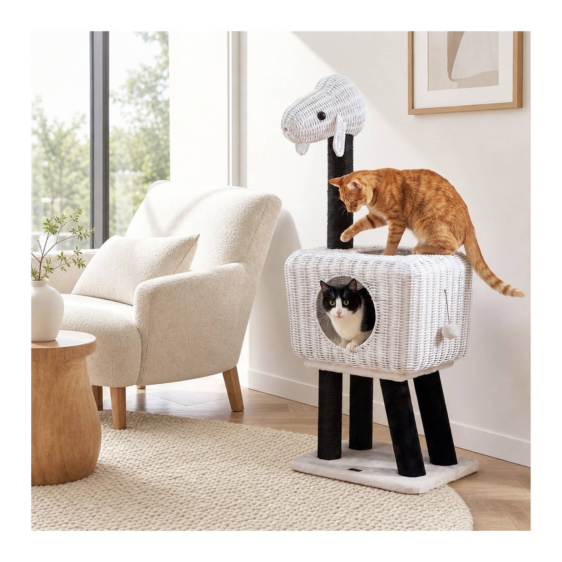 Target's Lamb-Shaped Cat Tower Is One Whimsical Find - PetHelpful