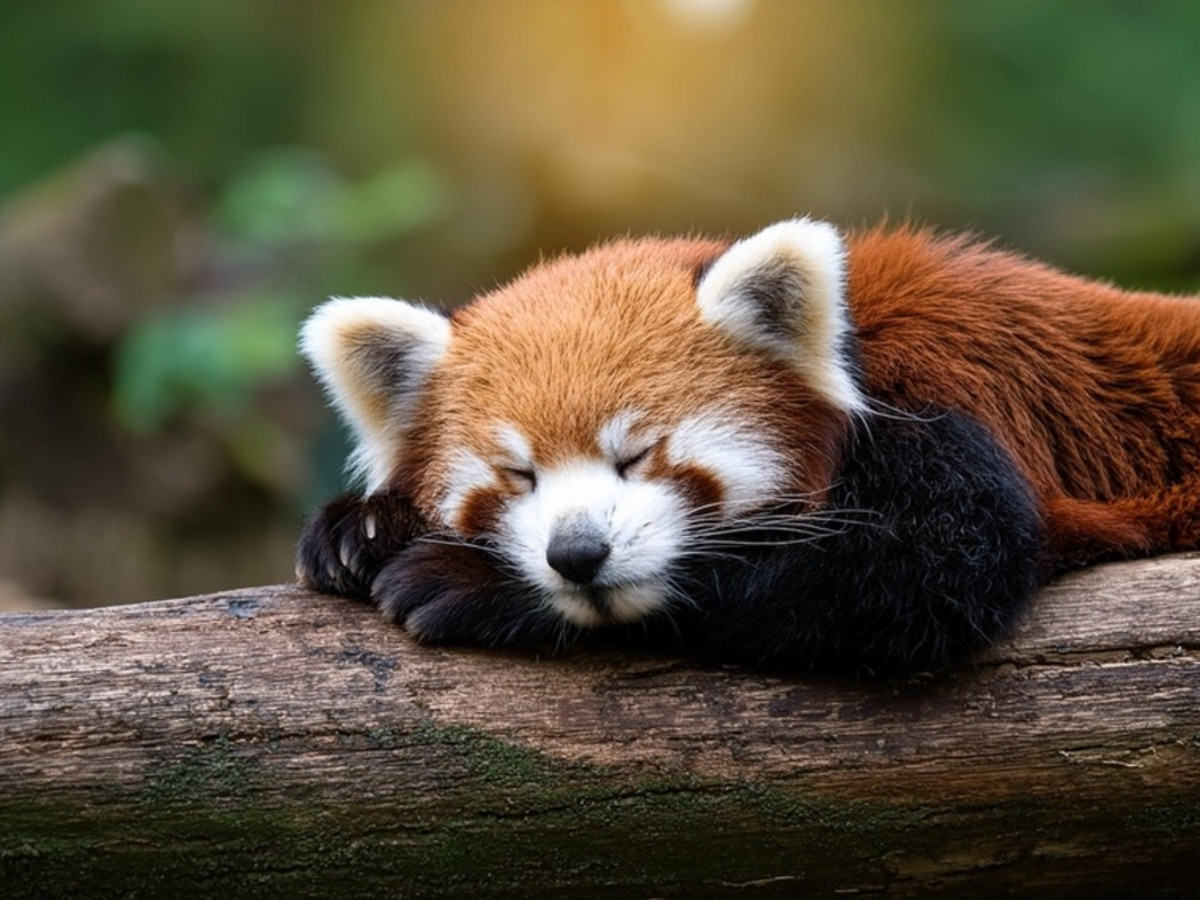 panda sleep