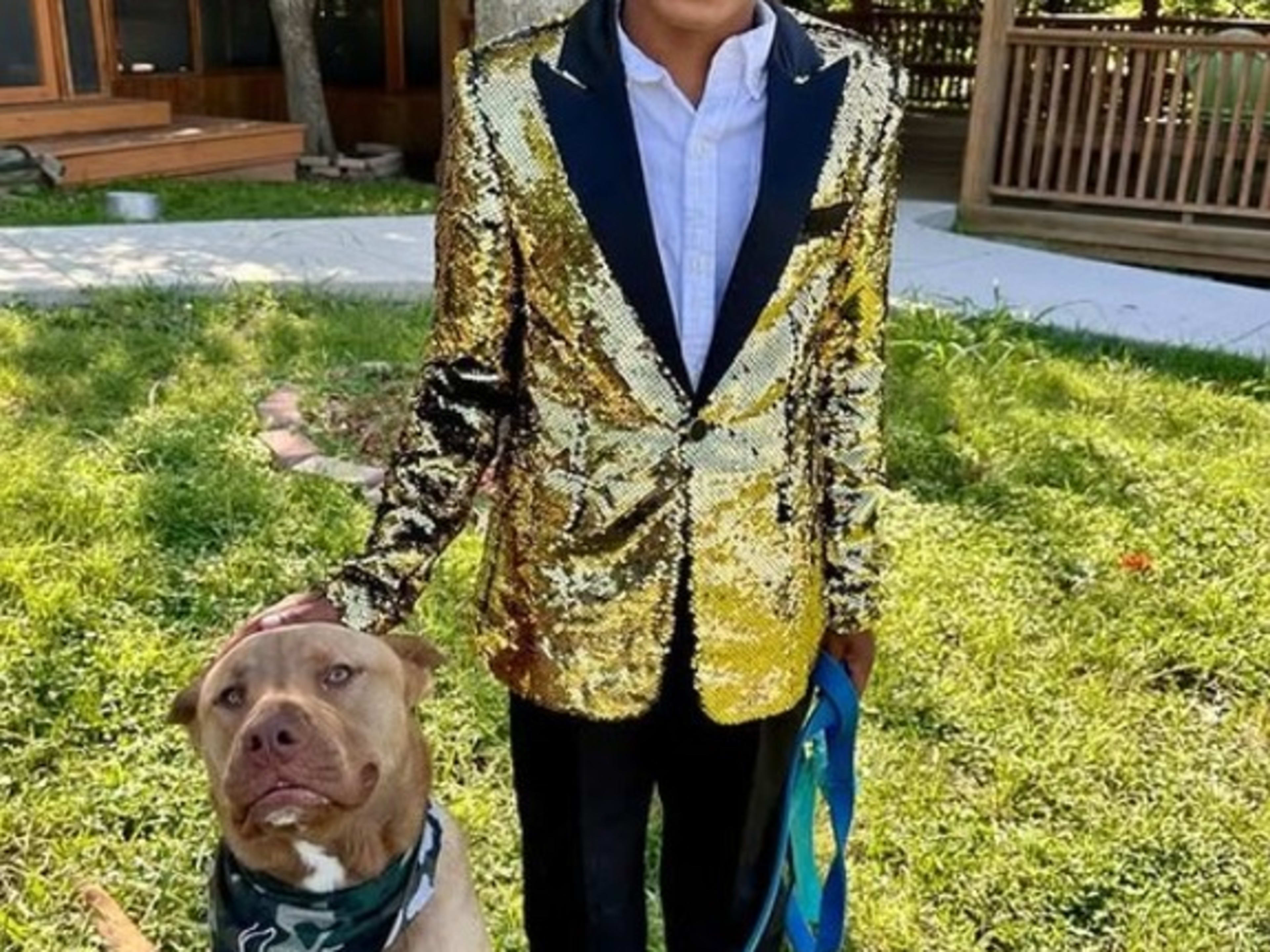 Little Boy Gets Dressed Up in His Sunday Best to Adopt His First Dog ...