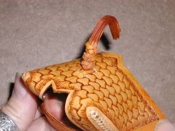 How to Make a DIY Leather Falconry Hood