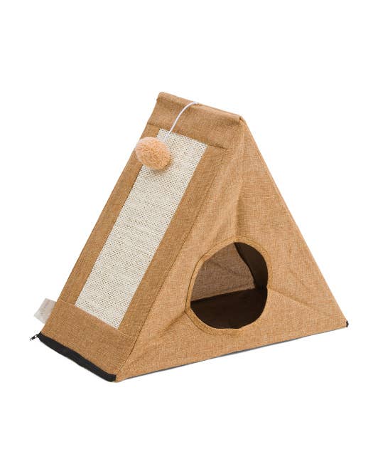 Marshalls' Cozy Paw Folding Cat Cave Combines Leisure and Play - PetHelpful