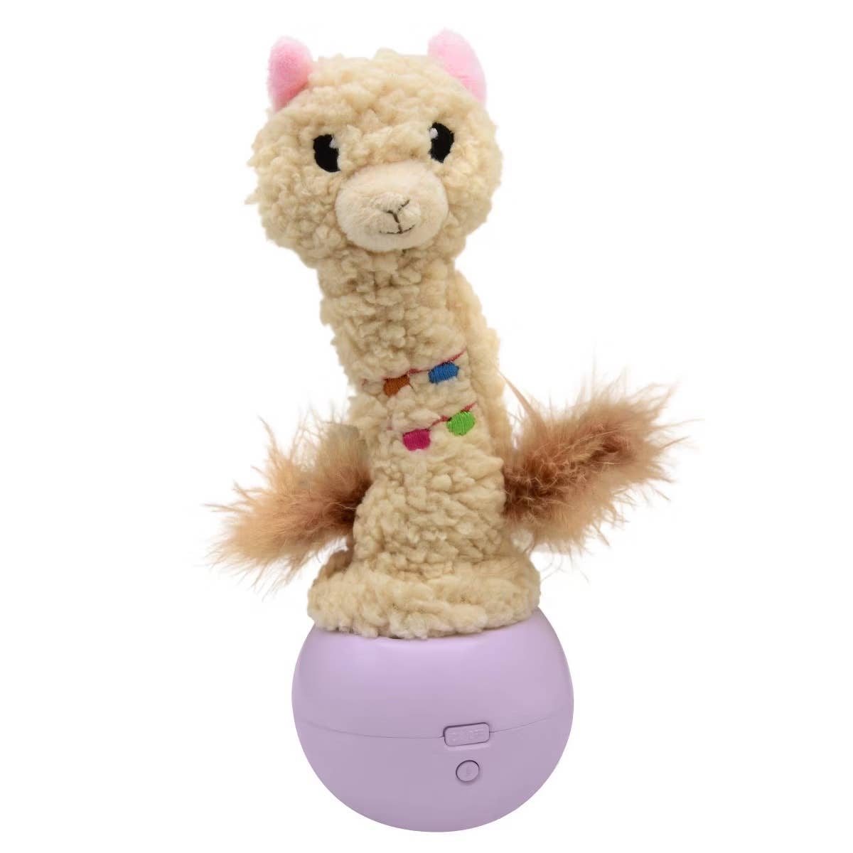 This Dancing Llama Cat Toy Is Cute, Fun, and Mesmerizing - PetHelpful