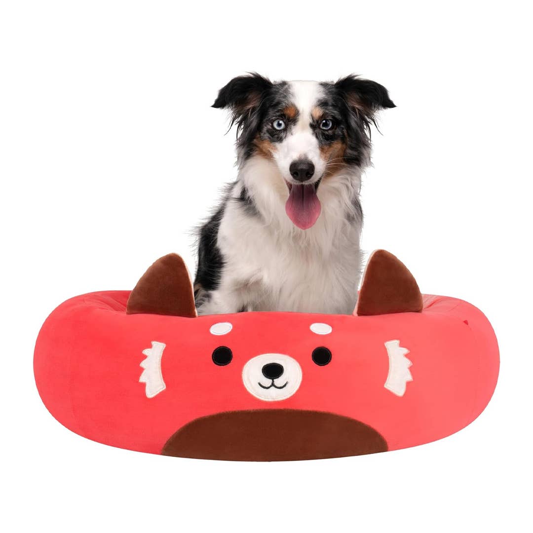 Amazon’s Squishmallows Red Panda Pet Bed Is a Must-Have - PetHelpful