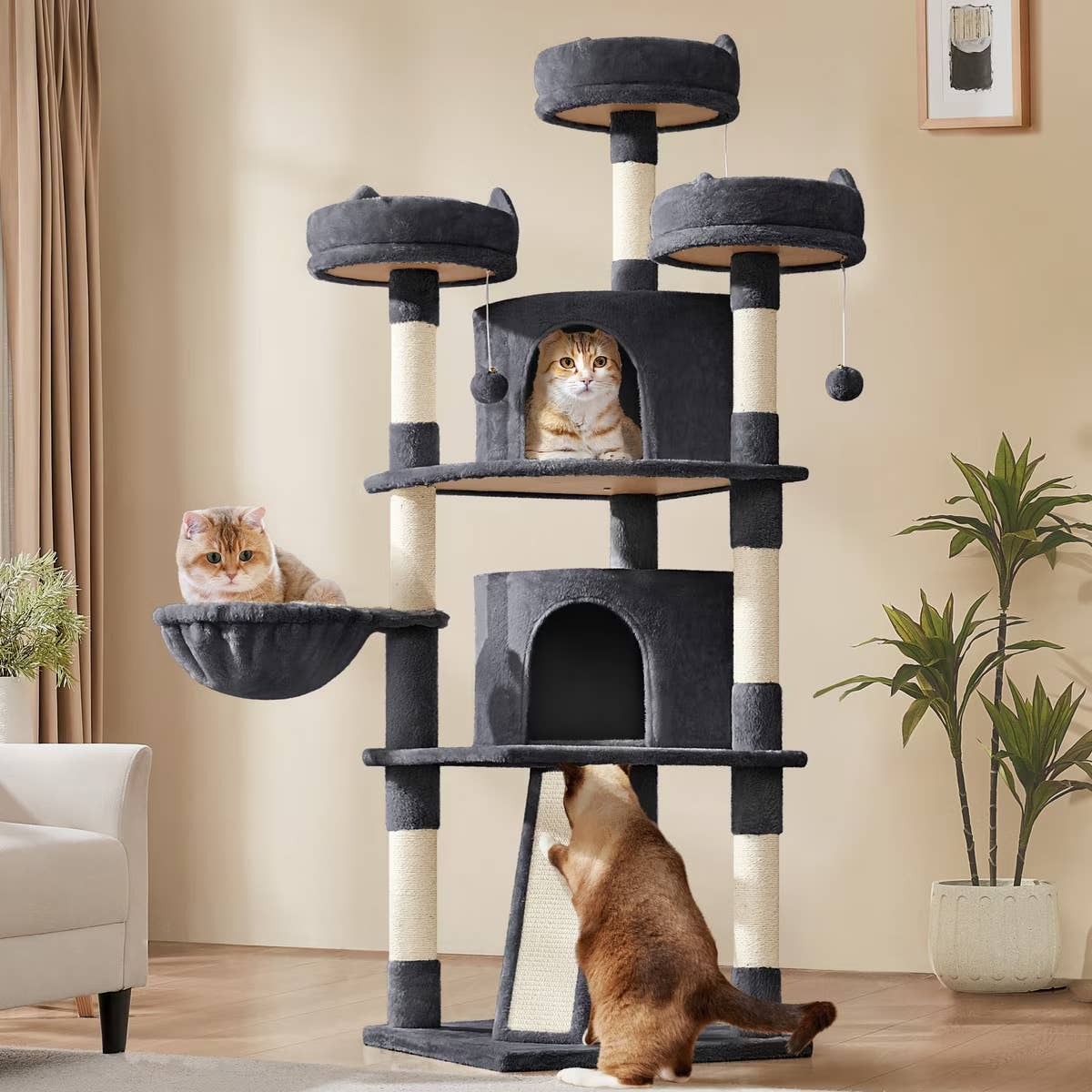 Chewy’s Yaheetech 69-Inch Cat Tree Is a Must-Have - PetHelpful