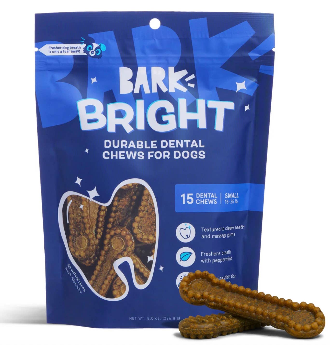 BARK Bright Dental Chews Help Clean Dog Teeth Daily - PetHelpful